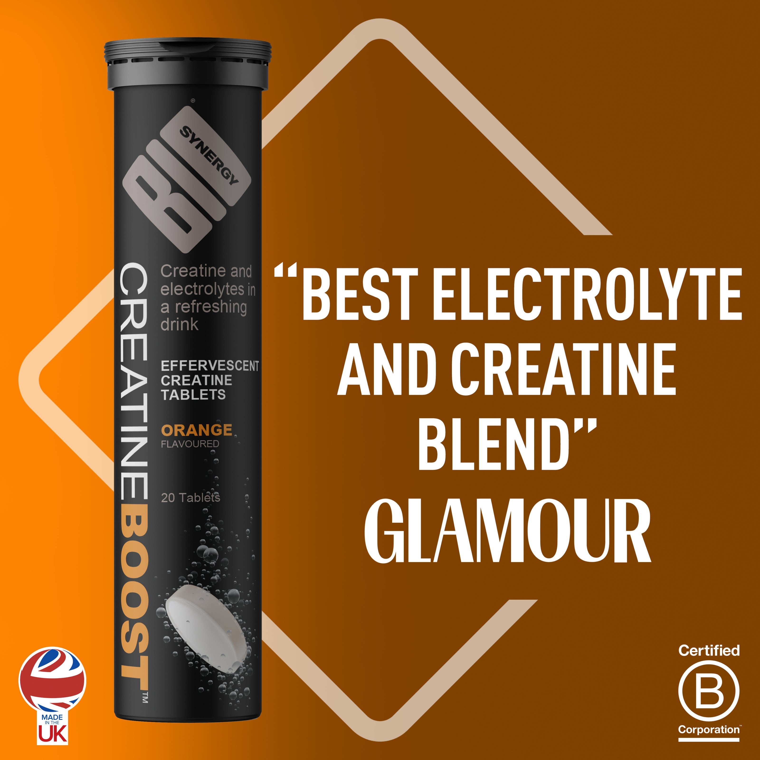 Bio-Synergy - Creatine Boost Effervescent drink - 20 tablets