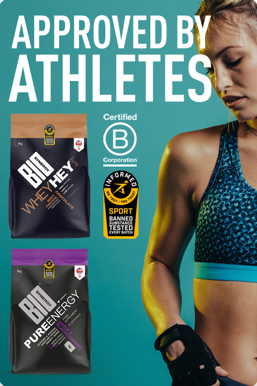 Bio-Synergy award winning sports nutrition since 1997