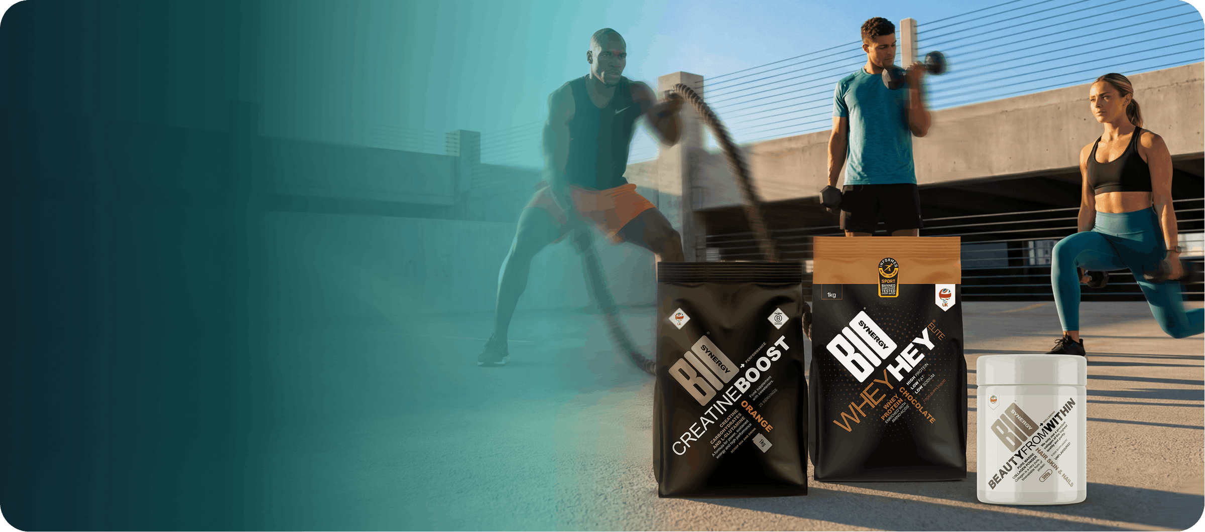 Bio-Synergy award winning sports nutrition since 1997